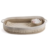 Rolife Cotton Baby Changing Basket with Diaper Changing Foam Pad ...