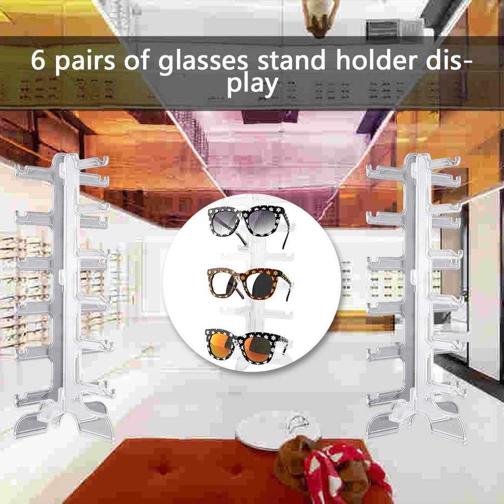 Sunglasses Eyeglasses Frame Display Stands 6 Layer Show Stand Holder ...
