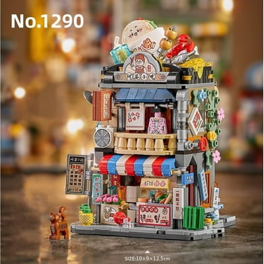 Mini Izakaya Shop Building Blocks Toy, Japanese Street View MOC ...