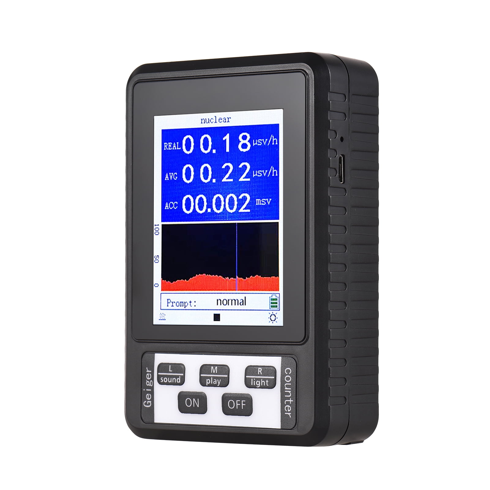 Click here for Tfixol 2.8-Inch Lcd Digital Geiger Counter Geiger... prices