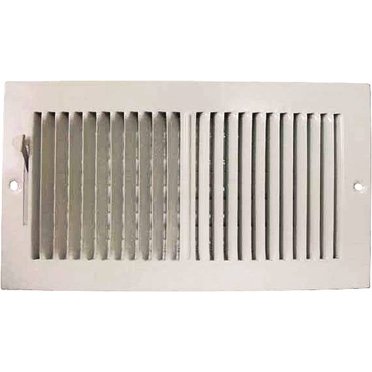 AMERICAN METAL PRODUCTS 382W12X6-R 12x6 2WY Side Register - Walmart.com