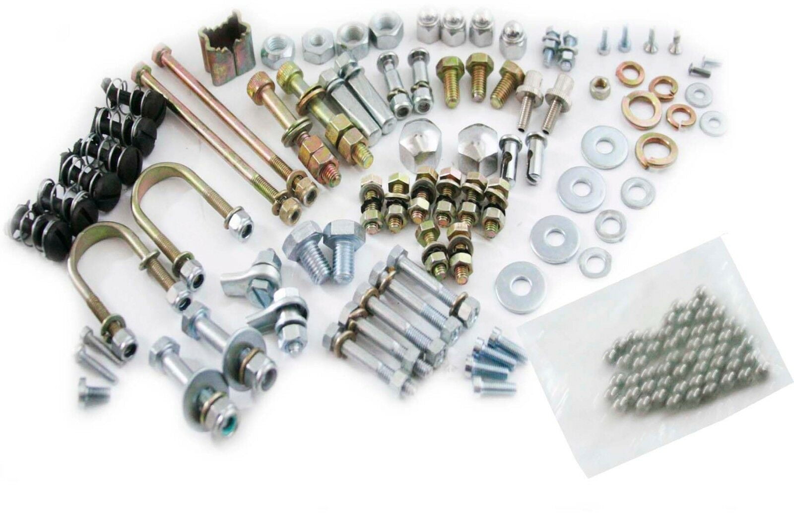 Complete Body Chassis Nut Bolts Washer Fixing Kit For Luna TFR Moped ...