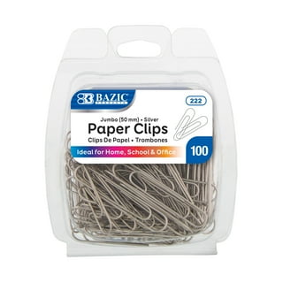 Officemate No. 1 Smooth Paper Clips, 100 Clips, Silver (99911 ...