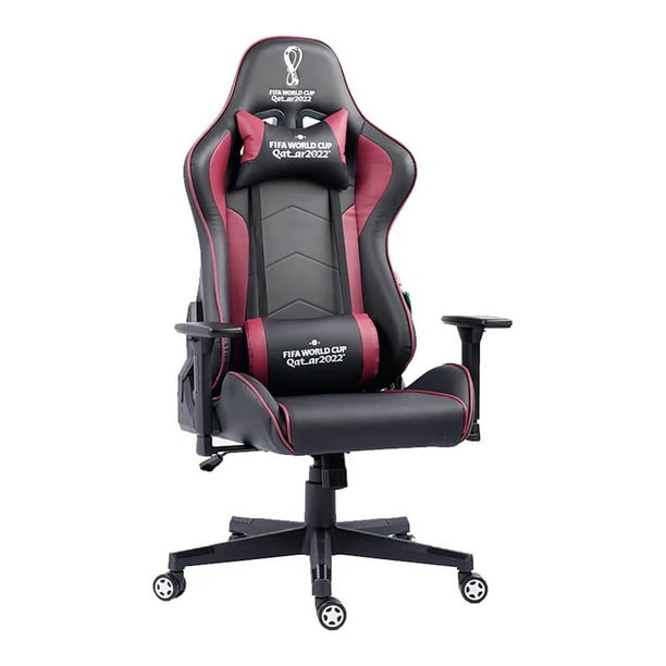Silla Gamer Checkpoint Qatar 2022 Fifa 180° 180Kg Negro Mt-2000 Bb1-Ds1 ...