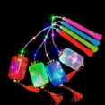 LNGOOR Cartoon Luminous Lantern with LED, Chinese Lucky Red Children's ...