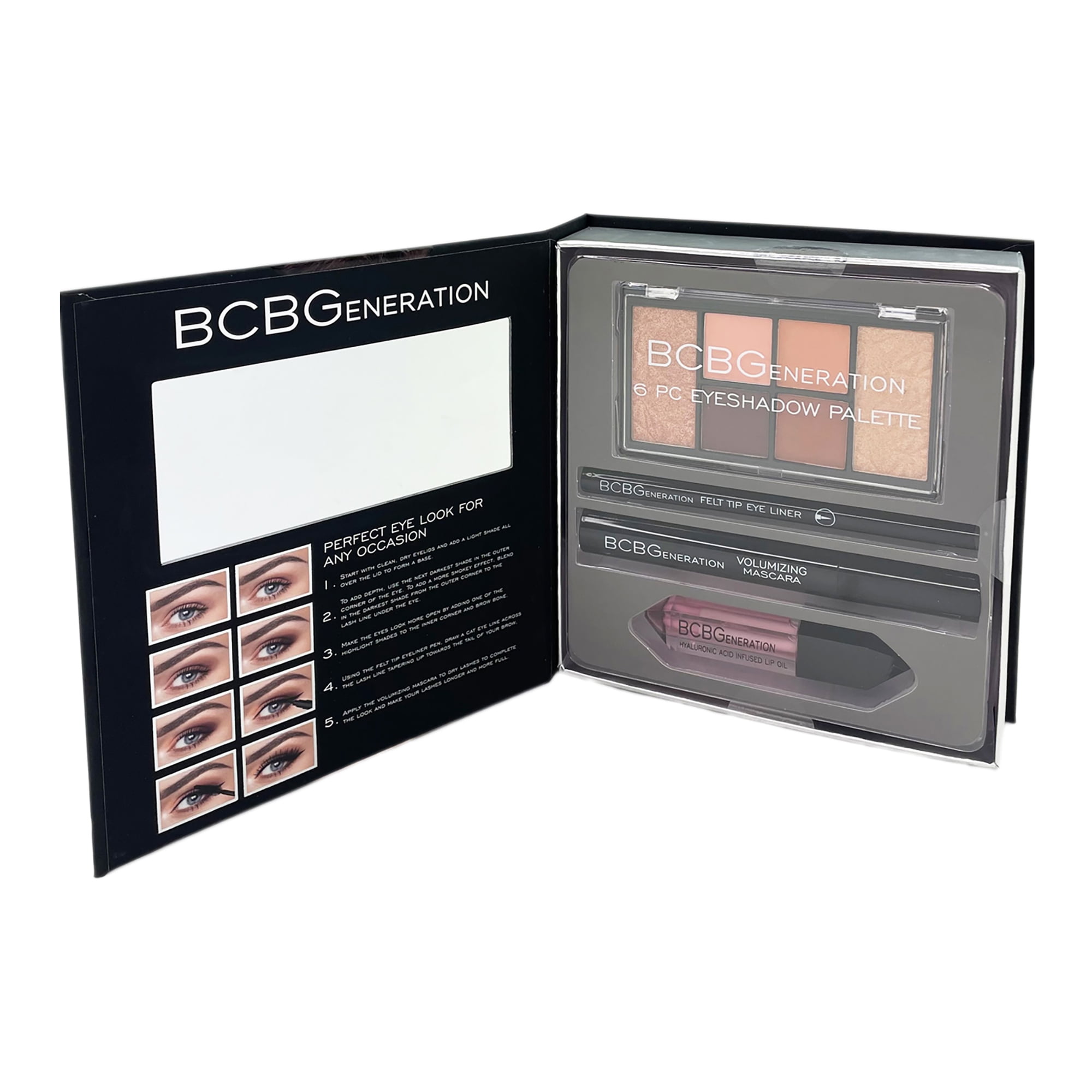 Set Completo Natural de Ojos y Labios BCBGeneration Cosmetics 4 Pz ...
