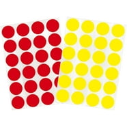 Royal Green Bright Colored Stickers 1 inch - Round Sticker Labels 25 mm ...