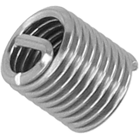 100 PCS Thread Repair Insert, M6 x 1 Helicoil Metric Thread Sleeves ...