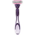 BIC Click 5 Soleil Women's Disposable Razors, 1 Purple Handle & 10 Pink ...