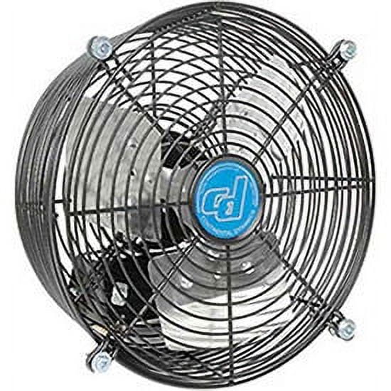 Continental Dynamics Direct Drive 24"" Exhaust Fan w/ Shutter 2 Speed ...