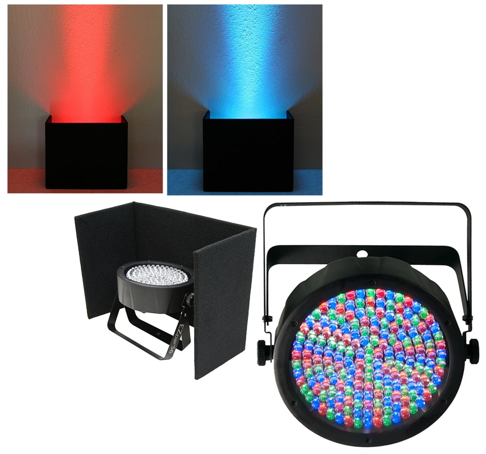 Chauvet DJ Lighting Slimpar 64 Compact RGB LED Uplighting Wash & Up ...