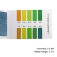 Uxcell pH0.5 to pH5 Test Strips 160 Litmus Indicator Paper Alkaline ...