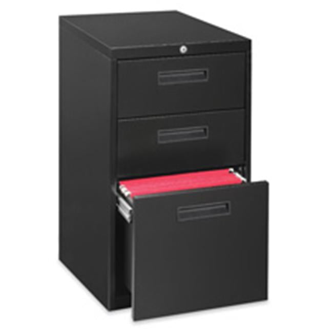 Box-Box-File Pedestal- 1 Divider- 15in.x23in.x28in.- Black - Walmart ...