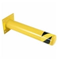 42" Safety Bollard - 5.5" OD Steel Barrier - Yellow Powder Coat ...