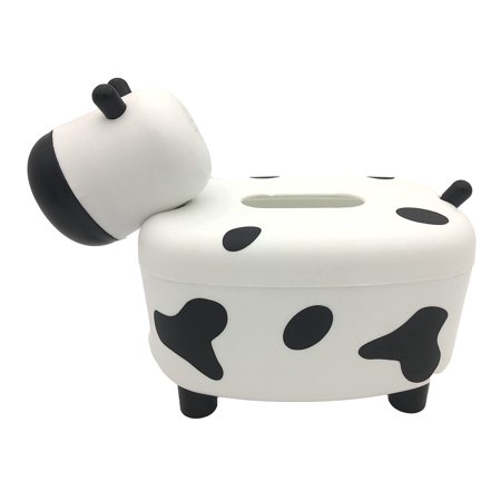 Cow Tissue Box Cover Lovely Cow Shape Tissue Box with Toothpick ...