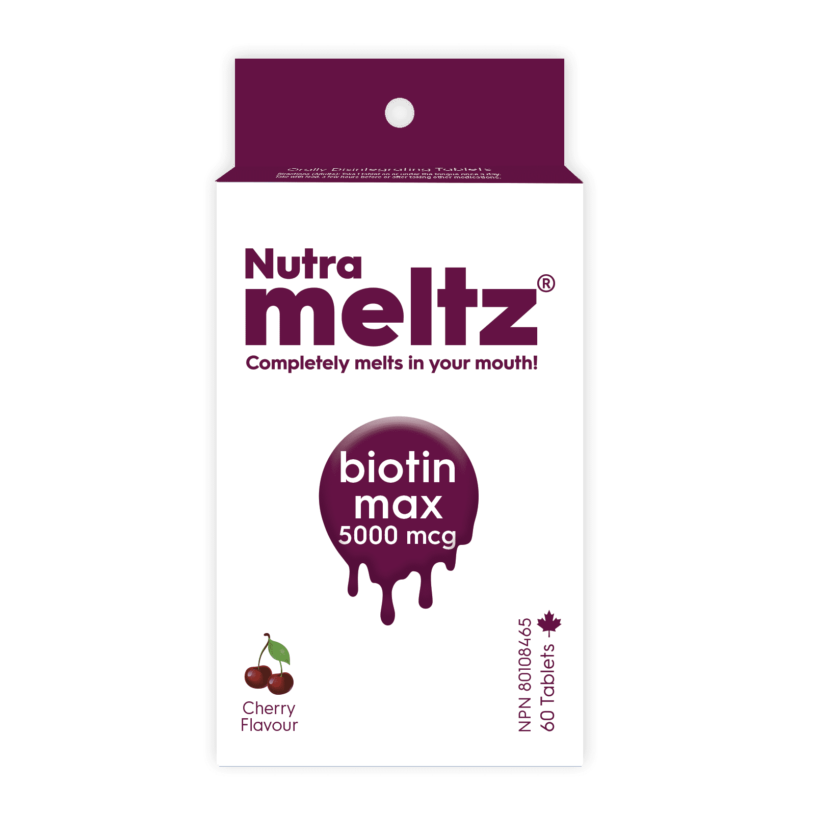 Click here for Nutrameltz Biotin Max 5000 Mcg -Cherry Flavour  Fa... prices