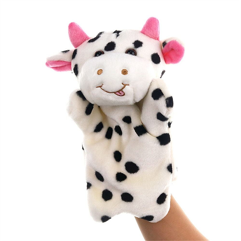 Animal Hand Puppet Cartoon Plush Toys Plush Hand Doll Baby Early ...