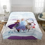 Disney Frozen Full Size Bedding Set - Reversible Comforter and 4 Piece ...
