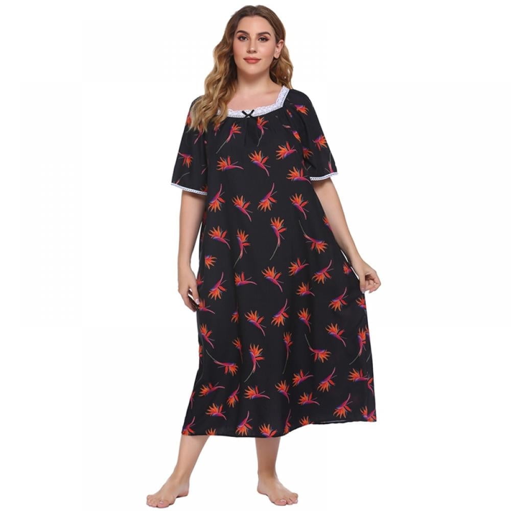 Click here for Generic Women‘s Plus Size Mixed Print Long Lounger... prices