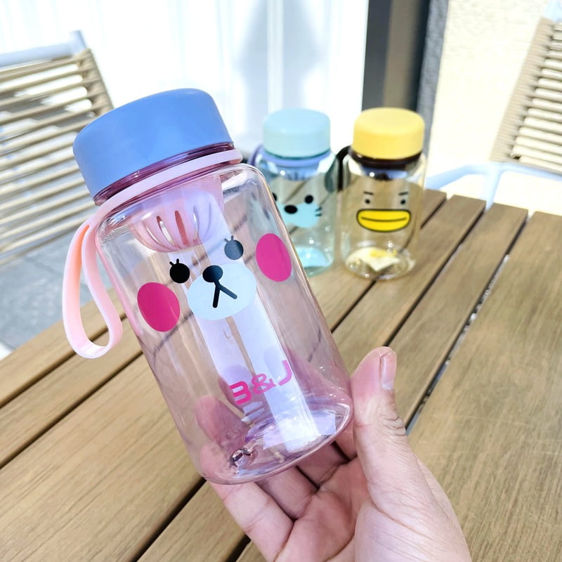 Plastic water Cup portable outdoor sports male and female students pc ...