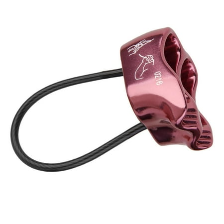Climbing ATC Belay Rappel Device Aluminum for 8-11 mm Rope New ...