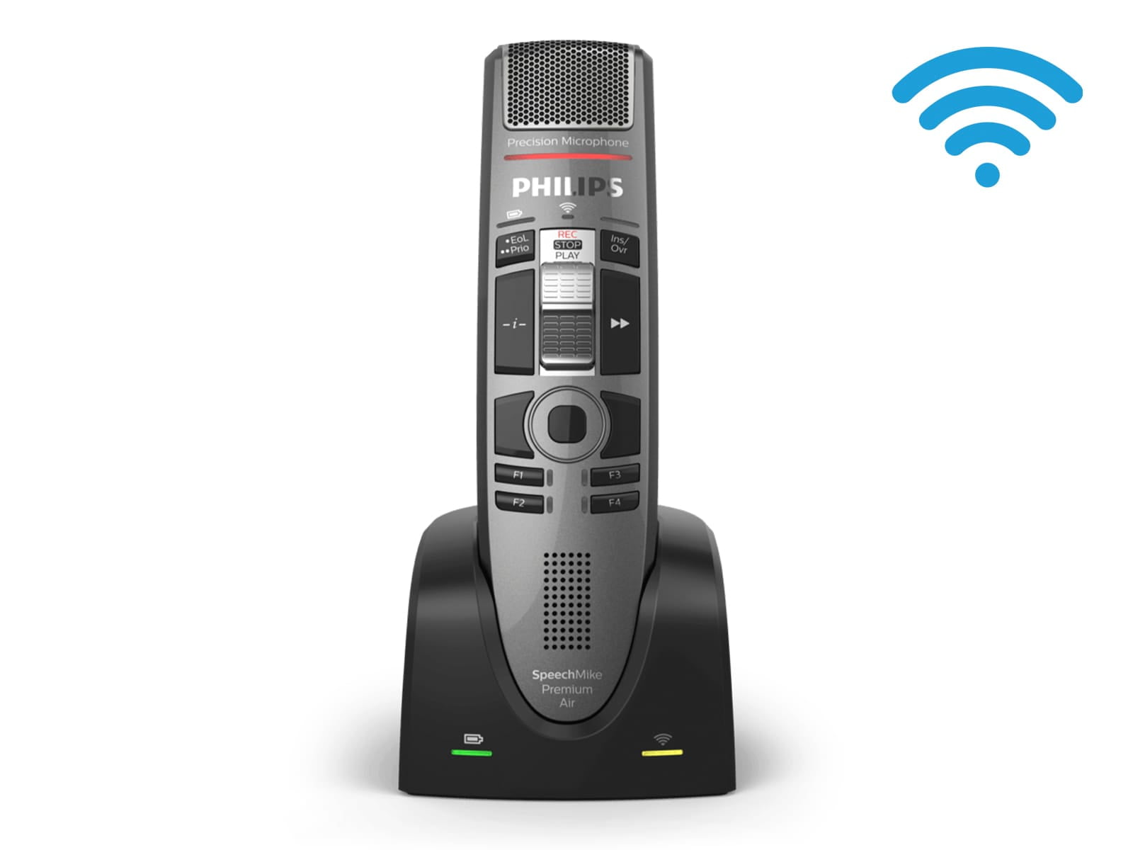 SpeechMike Air Wireless Slide Switch Dictation Microphone (SMP4010 ...