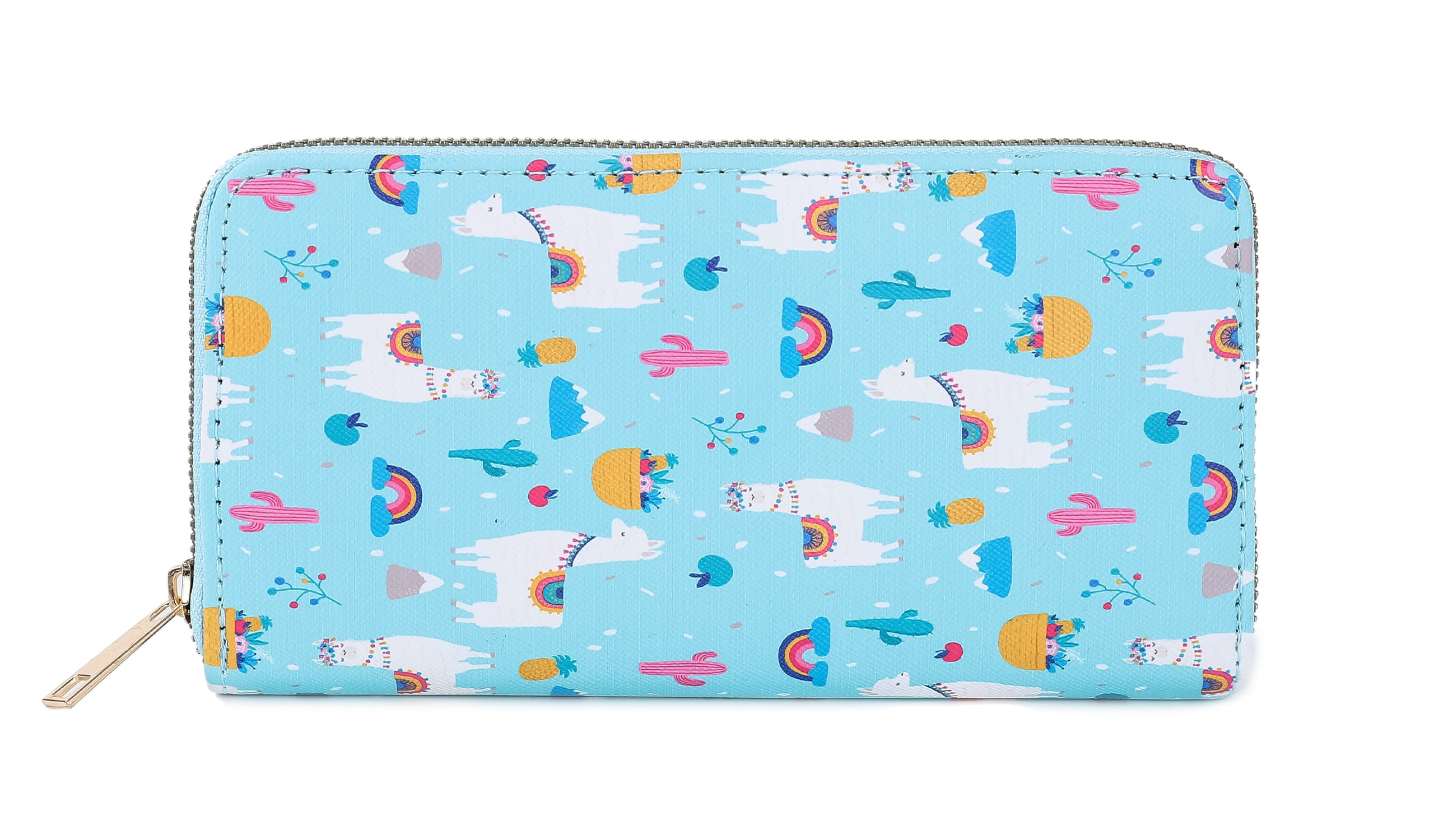 Wallet - Llama - Blue - Walmart.com