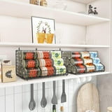 X-cosrack 2-Tier Stackable Can Rack Organizer, Food Storage Shelf for ...