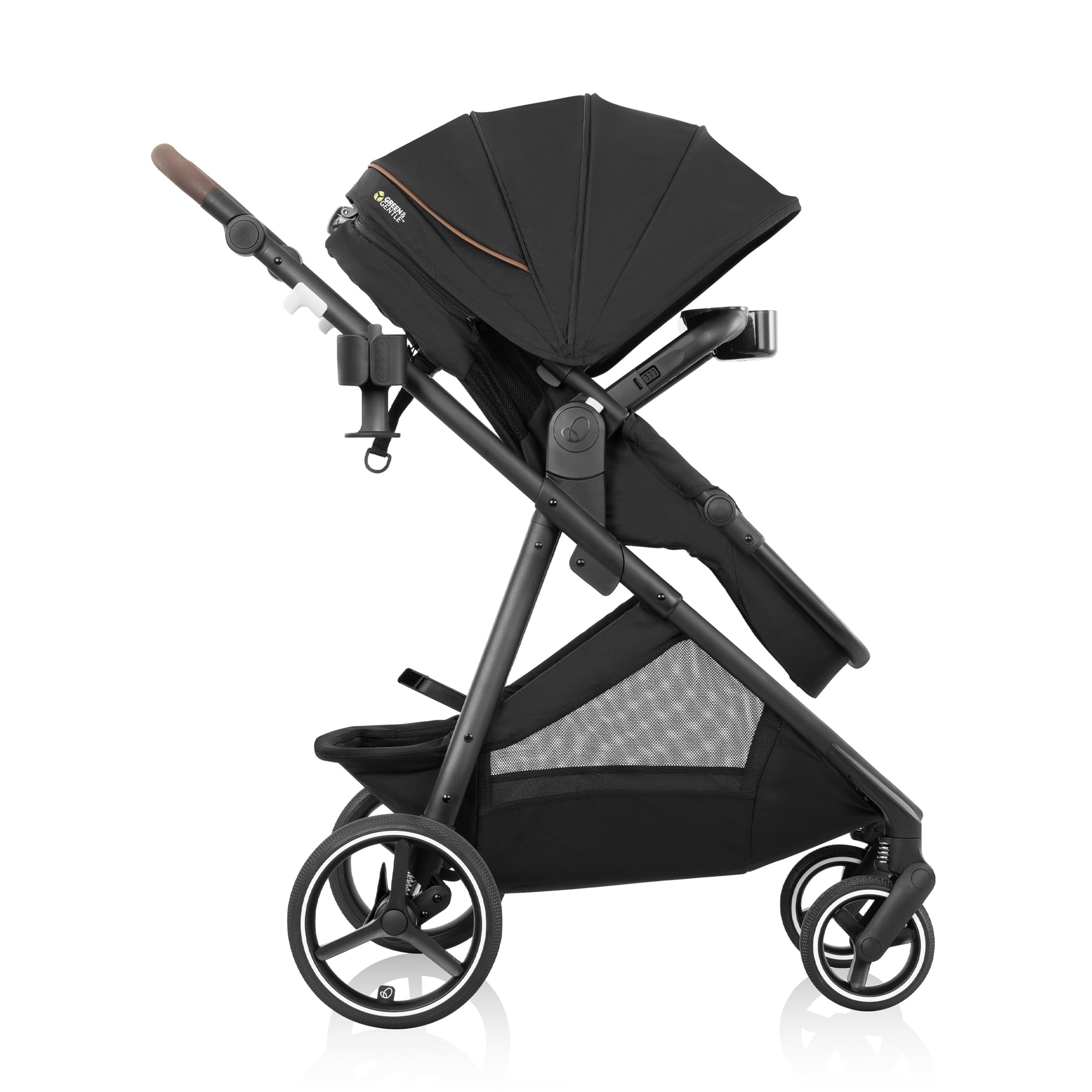 Click here for Evenflo Shyft Intuiti+ Stroller With Green & Gentl... prices