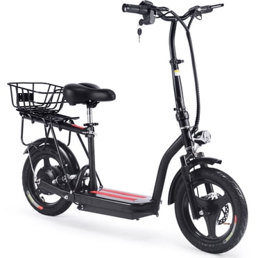 MotoTec Fat Tire 60v 18ah 2000w Lithium Electric Scooter Black ...