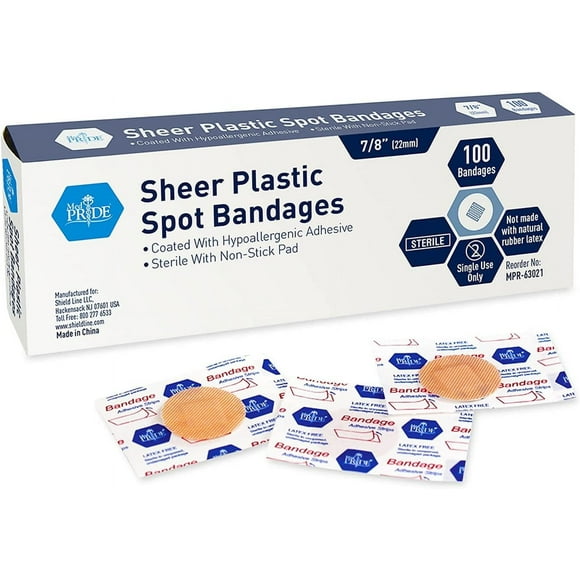 Small Round Bandages Face