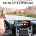 TSV CD Slot Mount Fit for CarPlay Screen, 360° Rotation CD Mount ...