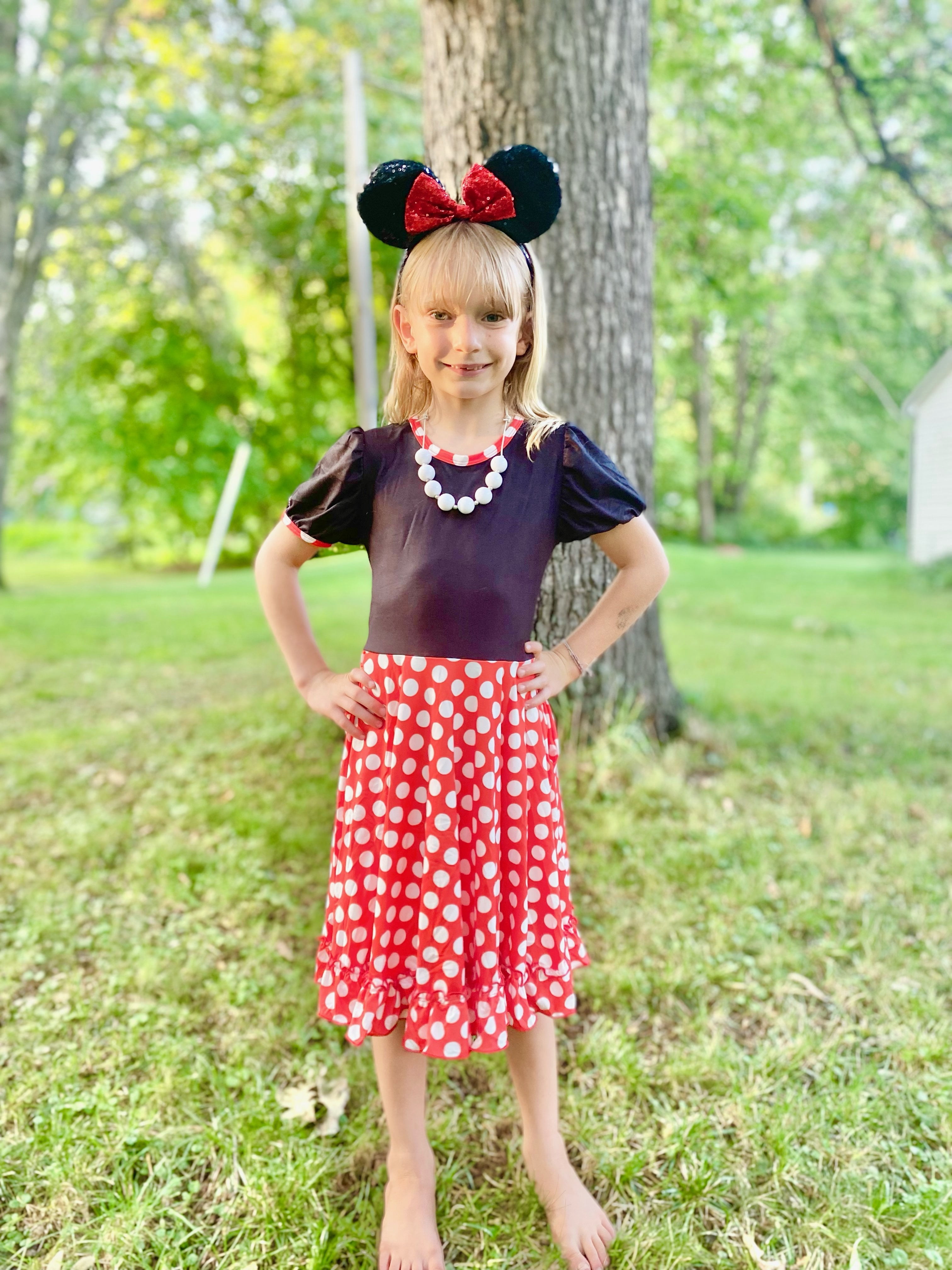 Minnie Mouse Inspired Outfit