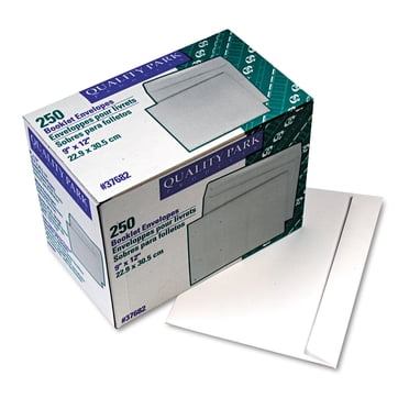 9 x 12 Full Face Window Envelopes - 28lb. Bright White (500 Qty ...