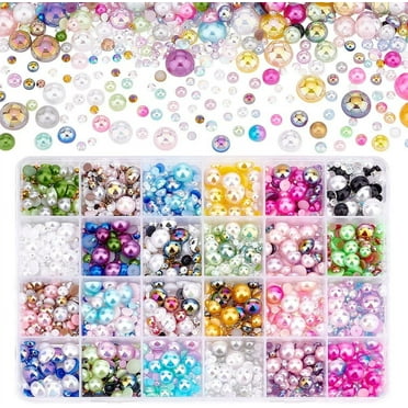 250PCS Crystal AB Self Adhesive Acrylic Rhinestones Sticker 10mm ...