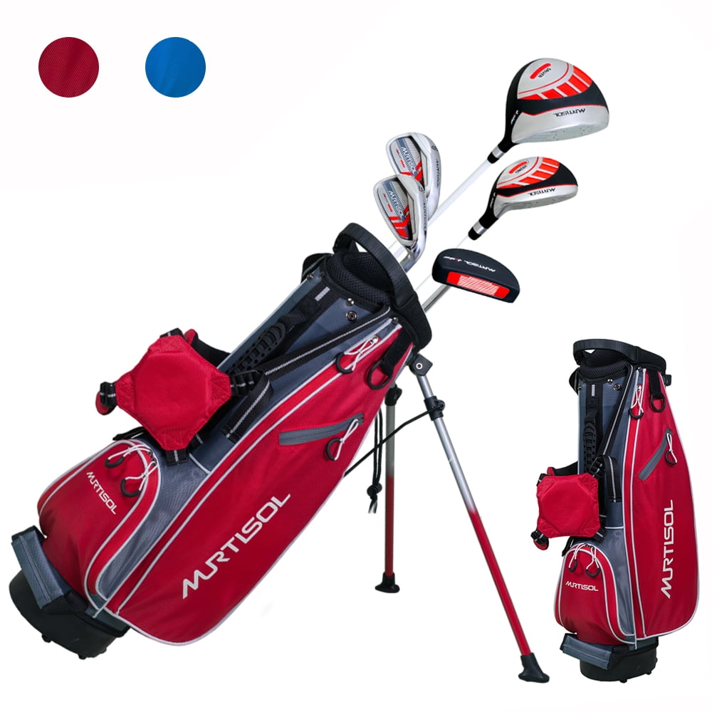 LOAOL 8-10 Years Old Child's RH Golf Club, 5-Piece Set, Ambidextrous ...