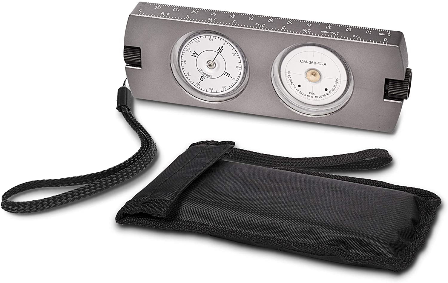 THE CIMPLE CO - Handheld Clinometer Compass w Case Combo - Satellite ...