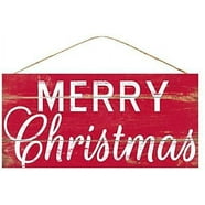 Youngs 91759 Wood Christmas Tabletop Signs, Assorted Color - 2 Piece ...