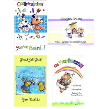 Papyrus Greeting Card, 5" x 7", Bravo Graduation with Foil - Walmart.com