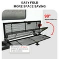TowingMaster Portable RV Storage Rack Bumper Mount, 200 LBS Capacity ...