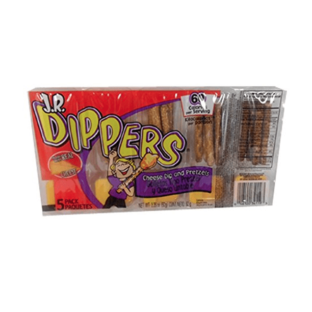 J.r. Dippers 3.26 Oz Cheese Dip Pretzels Wholesale, (12 - Pack ...