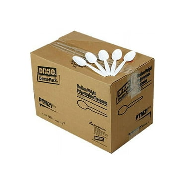 Dixie Heavy-Duty Disposable Plastic Cutlery Set, 168-Piece Bulk ...
