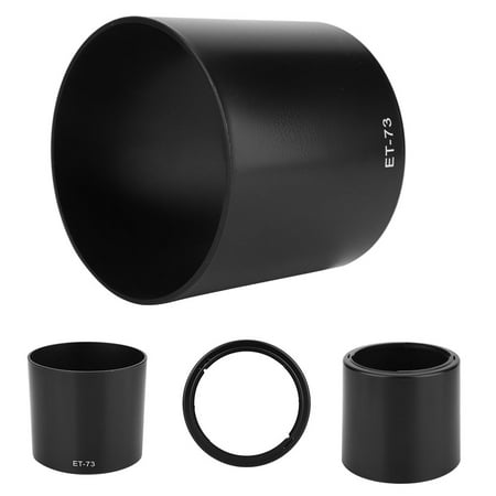 Lens Hood ET-73 Camera Mount Lens Hood For EF 100mm F 2.8L Macro IS USM ...