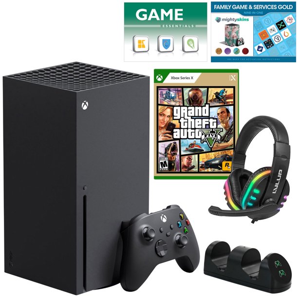 Xbox Series X Console with Accessories and 2 Vouchers - Walmart.com