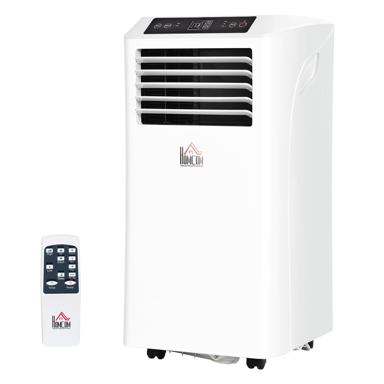 HOMCOM 10000 BTU Portable Mobile Air Conditioner Cooling Dehumidifying ...