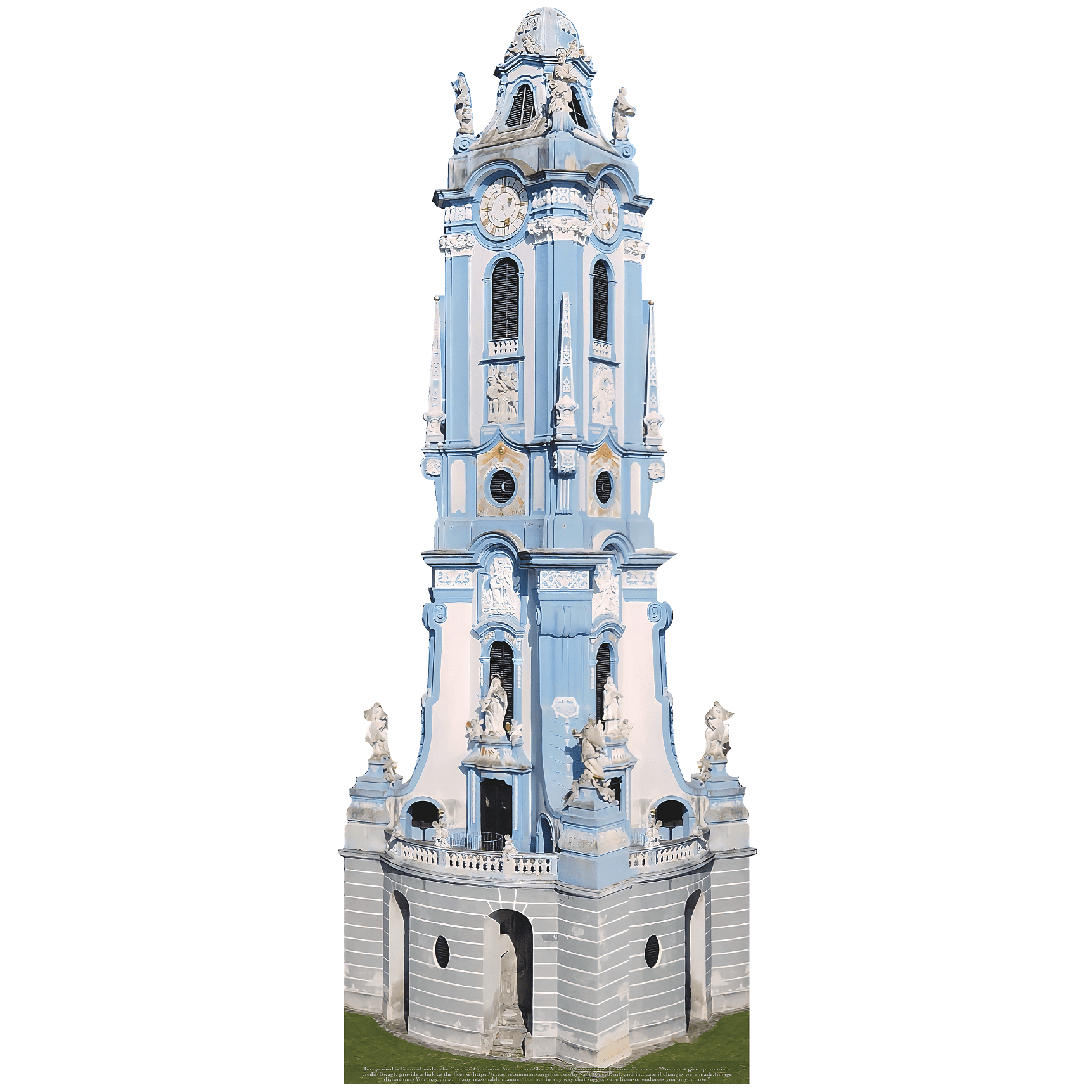 Durnstein Austria Monastery Bell Tower Cardboard Cutout Standee Standup ...