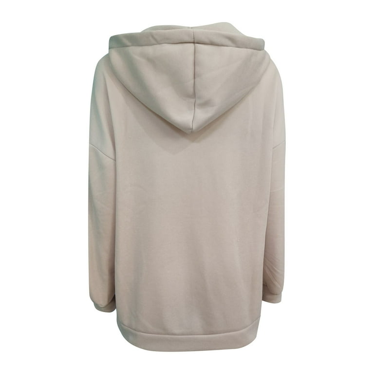 JGGSPWM Knee Length Full Zip Hoodie High Collar Casual JGGSPWM Knee Length Full Zip Hoodie High Collar Casual