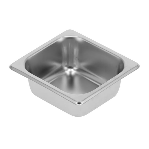 Peahefy Buffet Basin,Canteen Meal Basin,Stainless Steel Basin Food Bowl ...