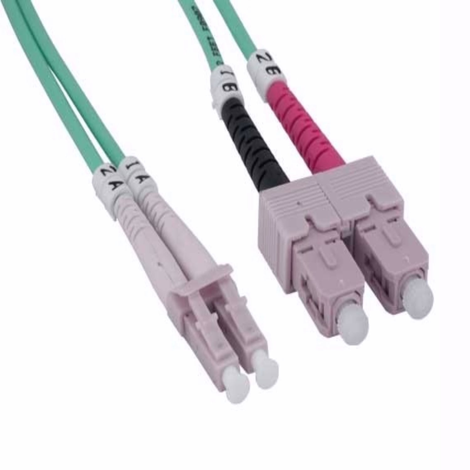 SANOXY Cables and Adapters; 1m 10Gb LC/SC Duplex 50/125 Multimode OM3 ...