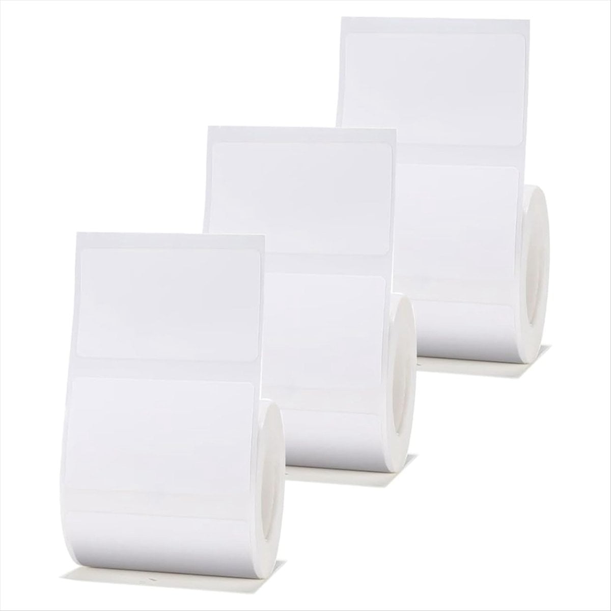 Click here for Unbranded 3 Rolls White Label Paper White 50x30mm... prices